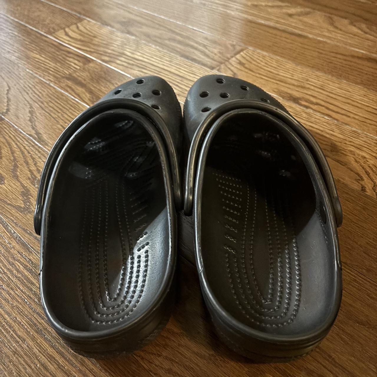 Black Crocs Classic Clog worn a couple times, just... | Depop