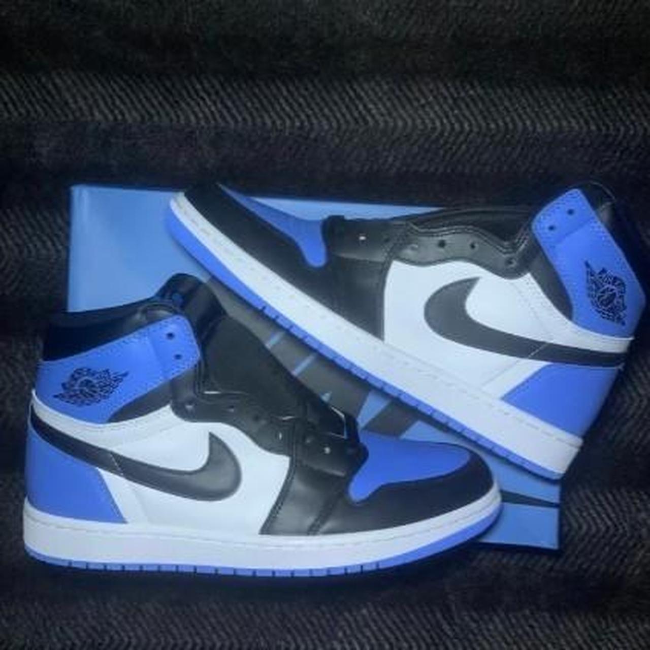 Jordan 1 High Unc Toe - Depop