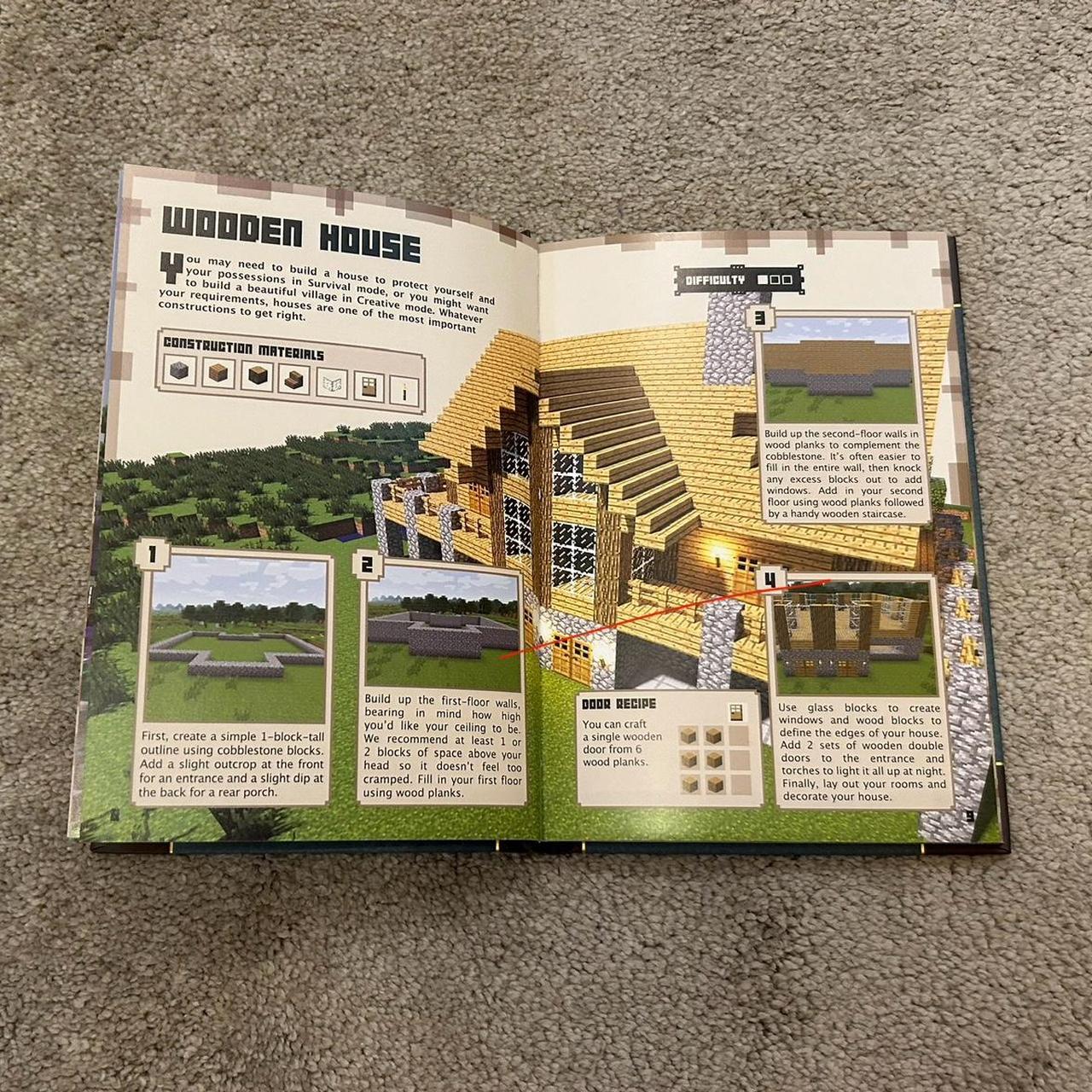 Minecraft Construction Handbook (2014) Gives... - Depop