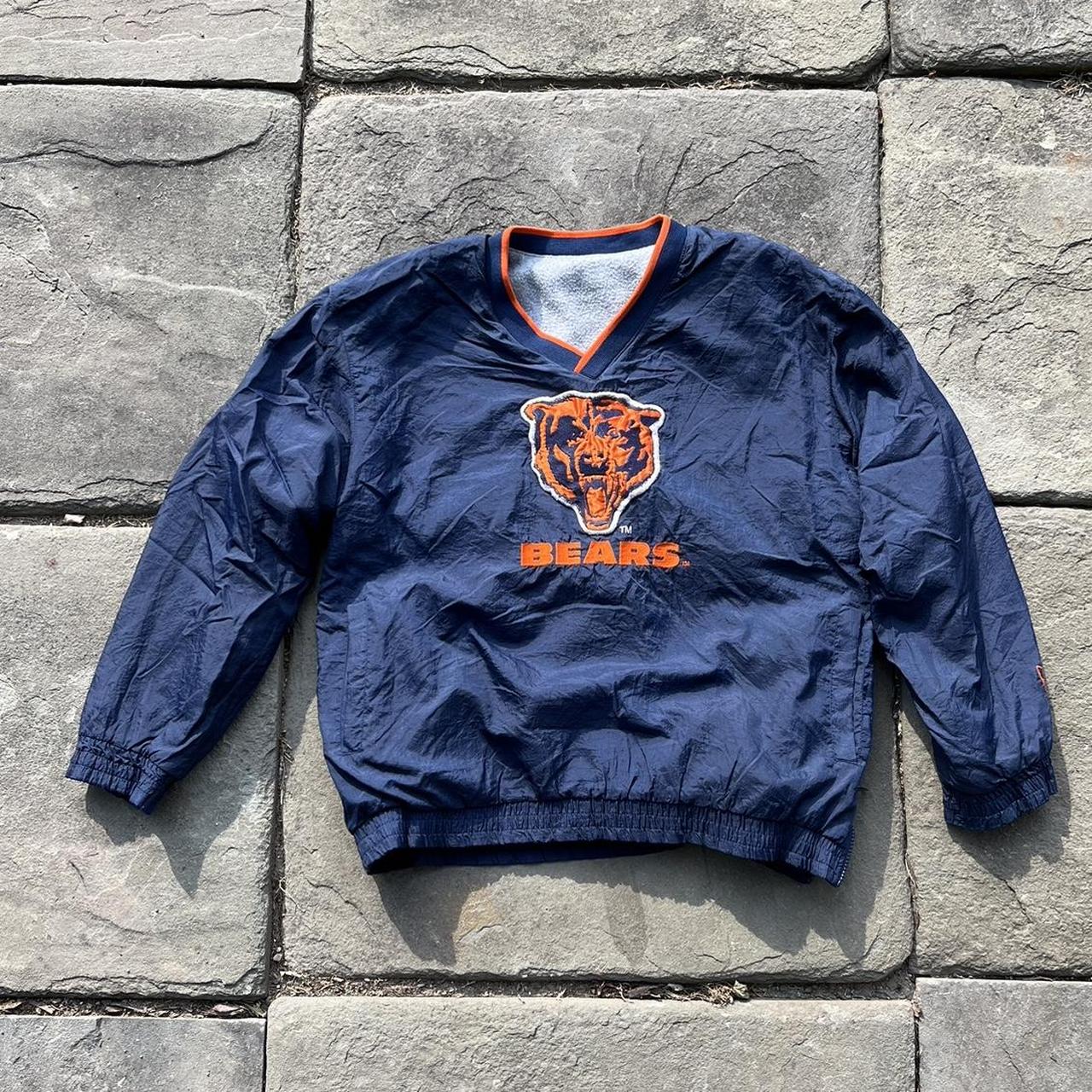 1992 Chicago Bears Windbreaker Might Mac Size Large - Depop