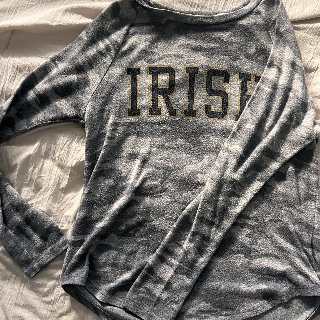 american eagle tailgate, “IRISH” camo long sleeve... | Depop