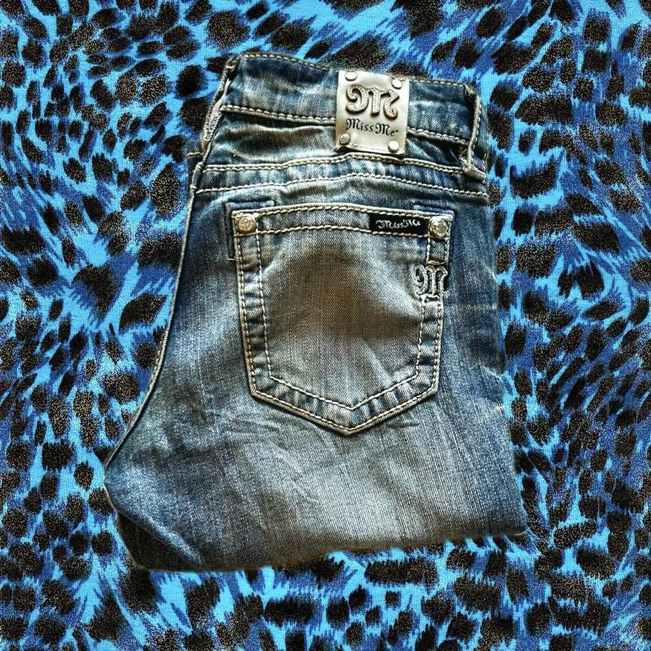 Miss Me Low Rise skinny jeans Size 27 (measurements... | Depop