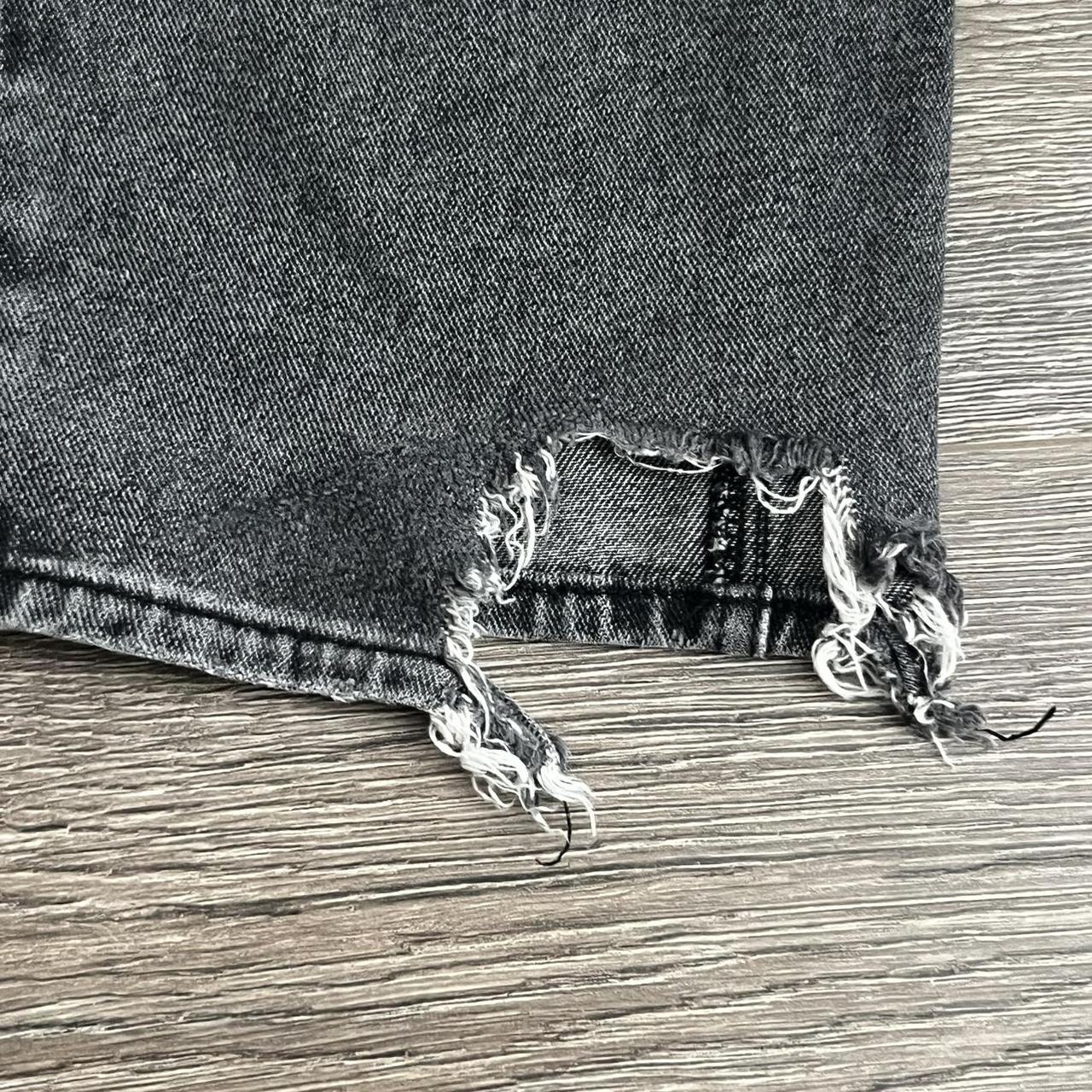 Pacsun Jeans High-waisted ripped distressed black... - Depop