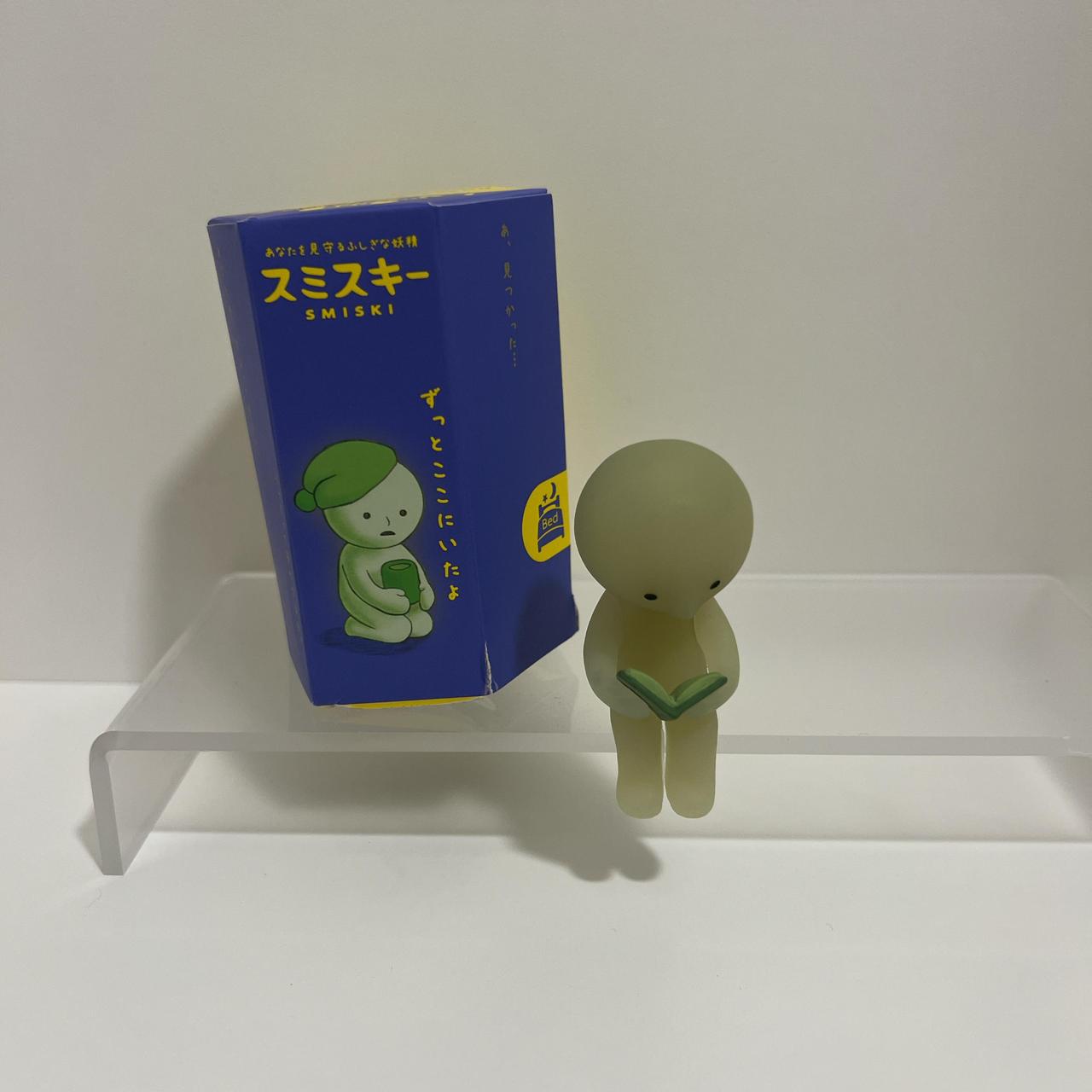 Smiski bed series: smiski reading Comes with box... | Depop