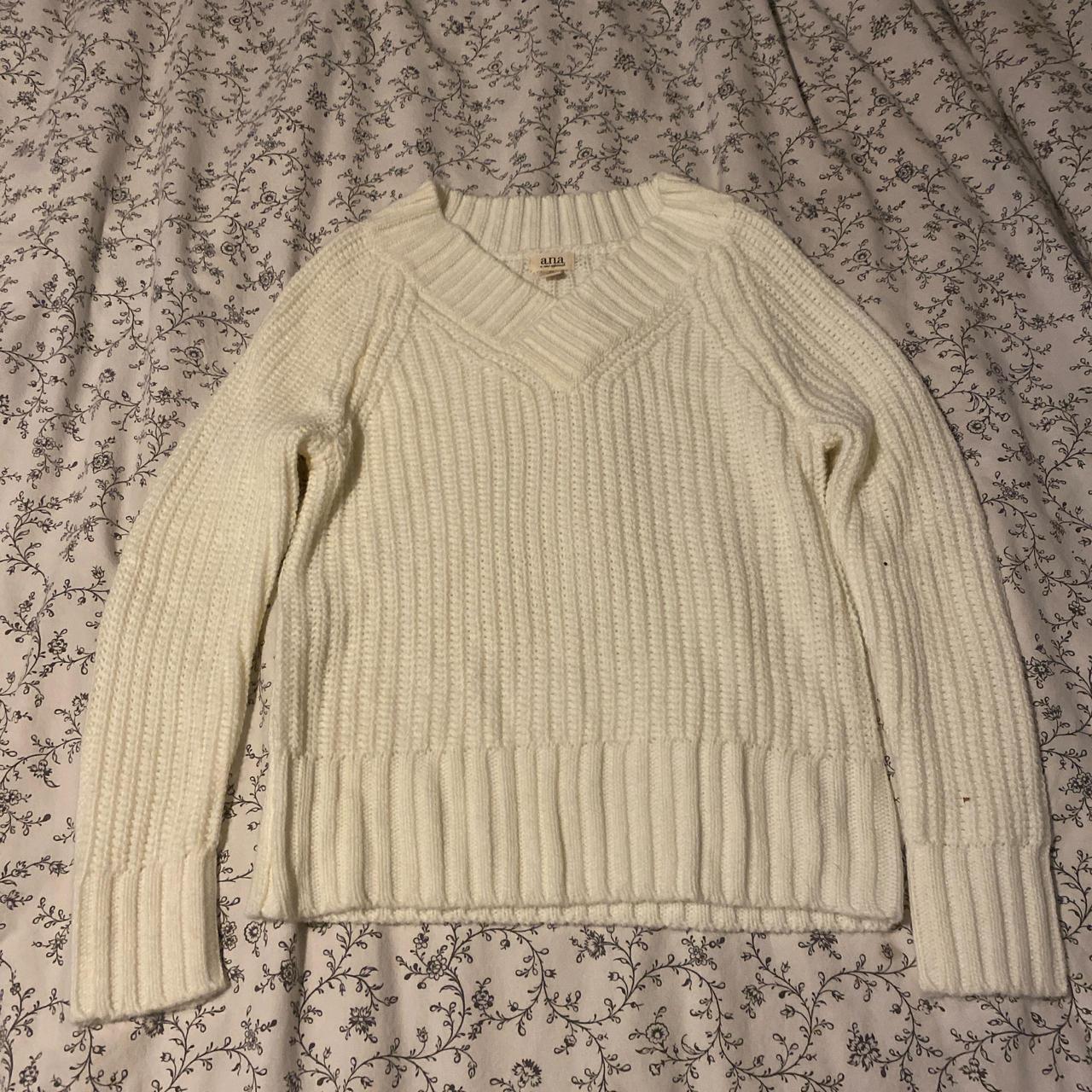 cream sweater - Depop