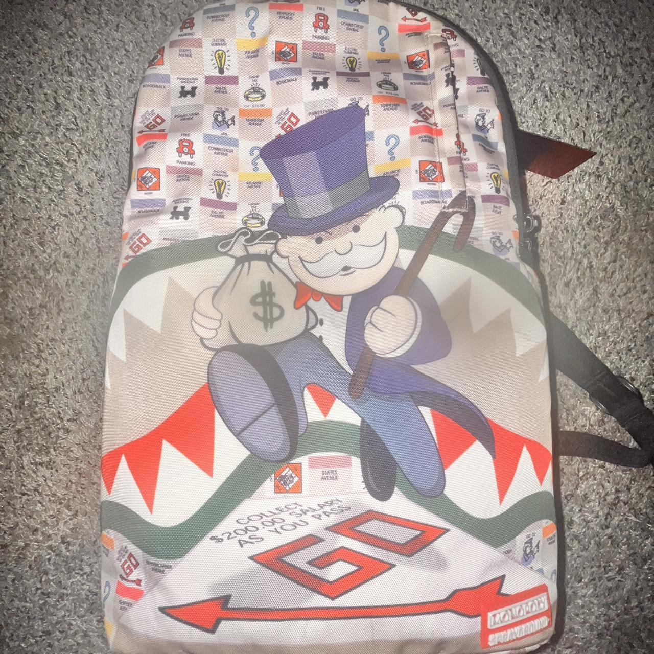 Monopoly sprayground + psd tags limited edition ... - Depop