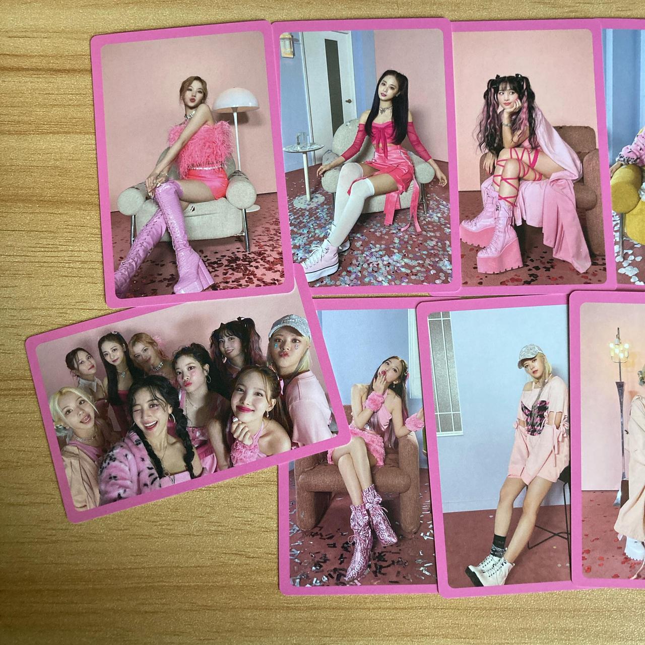TWICE Formula of Love Photocard set of 10 Sold... - Depop