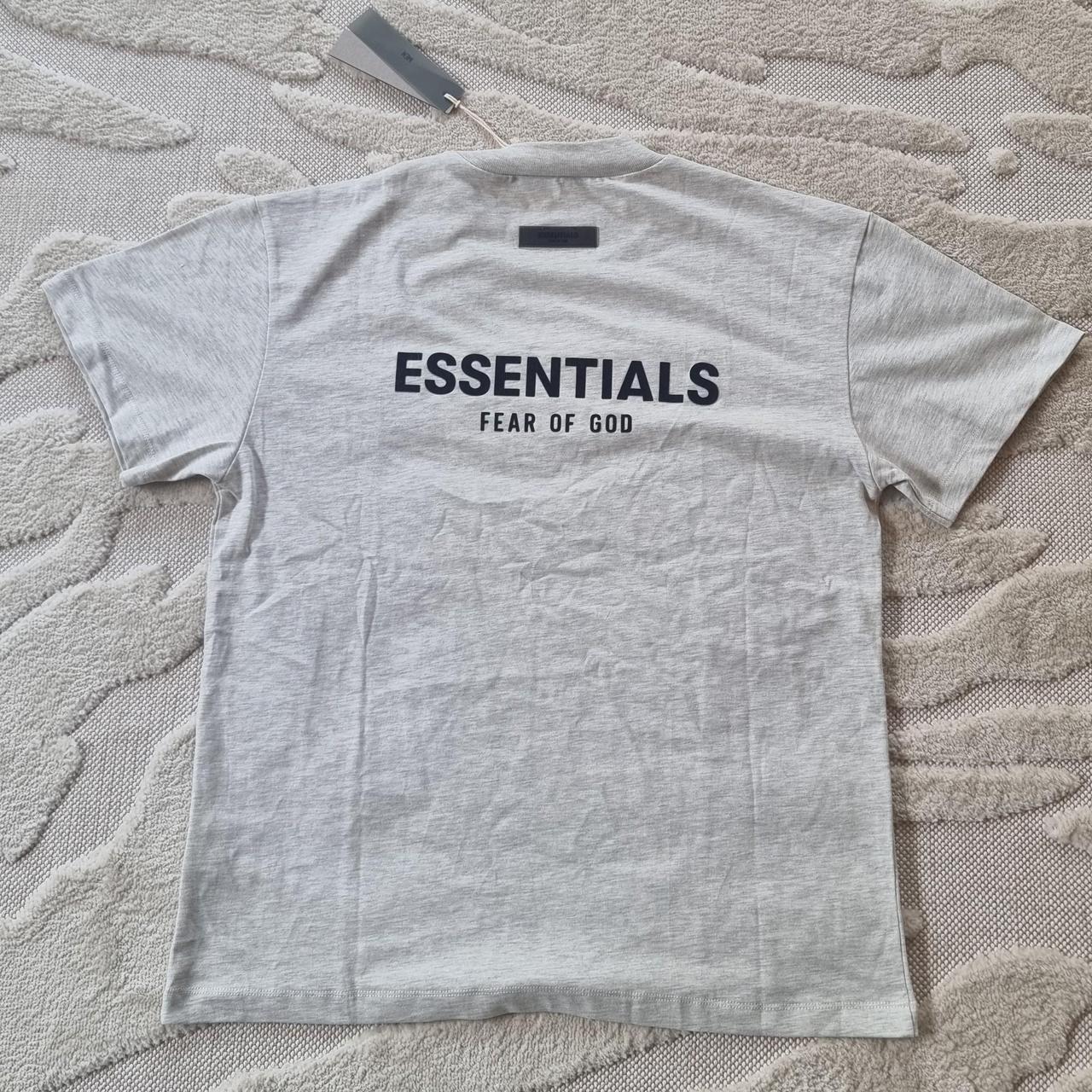 Grey essentials shirt - Depop