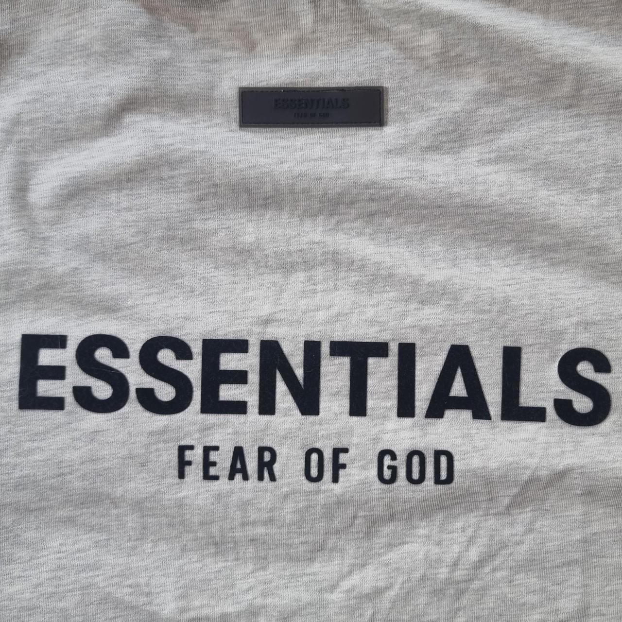 Grey essentials shirt - Depop