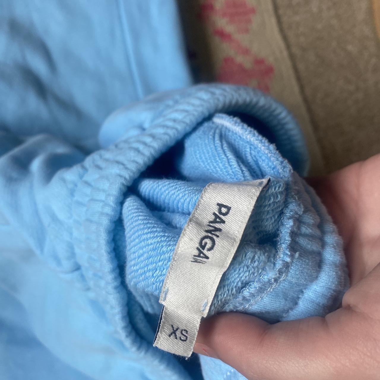 Pangaia blue trackies, worn a bit but don’t show any... - Depop