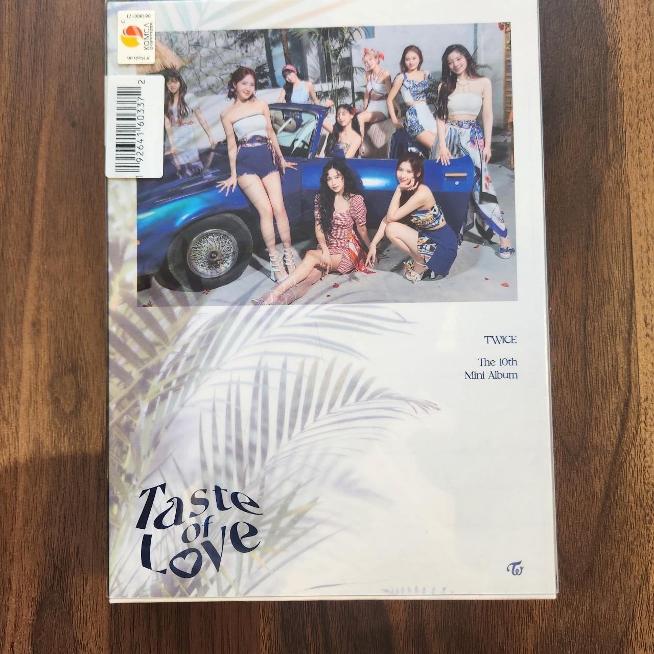 Twice Taste of Love Album + Photocards - Depop