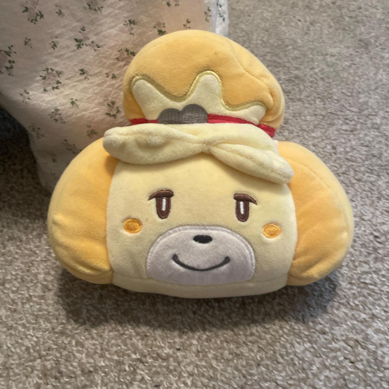 Yellow and white isabelle plush toy #AnimalCrossing... | Depop