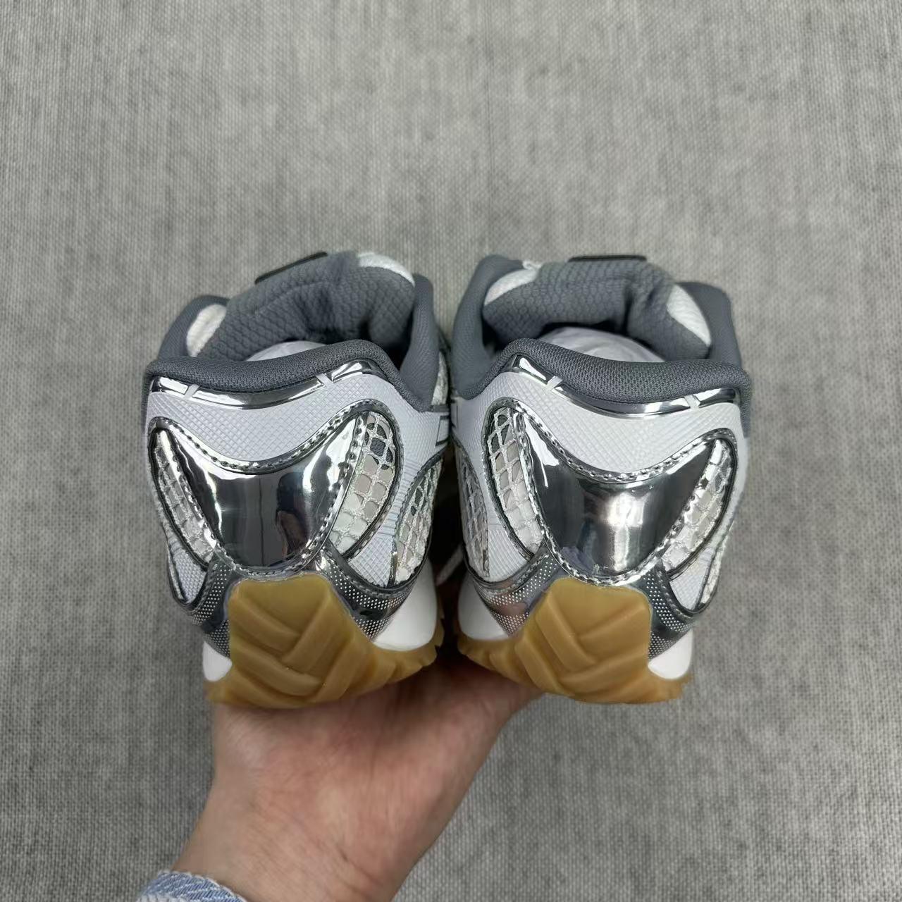 Bottega Veneta Orbit “Silver White” US7,EU37(LIMITED... | Depop