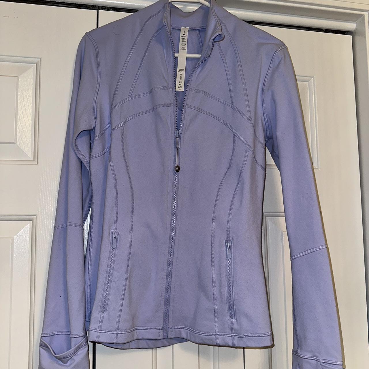 Baby Blue/Purple Lululemon Define Jacket perfect... - Depop