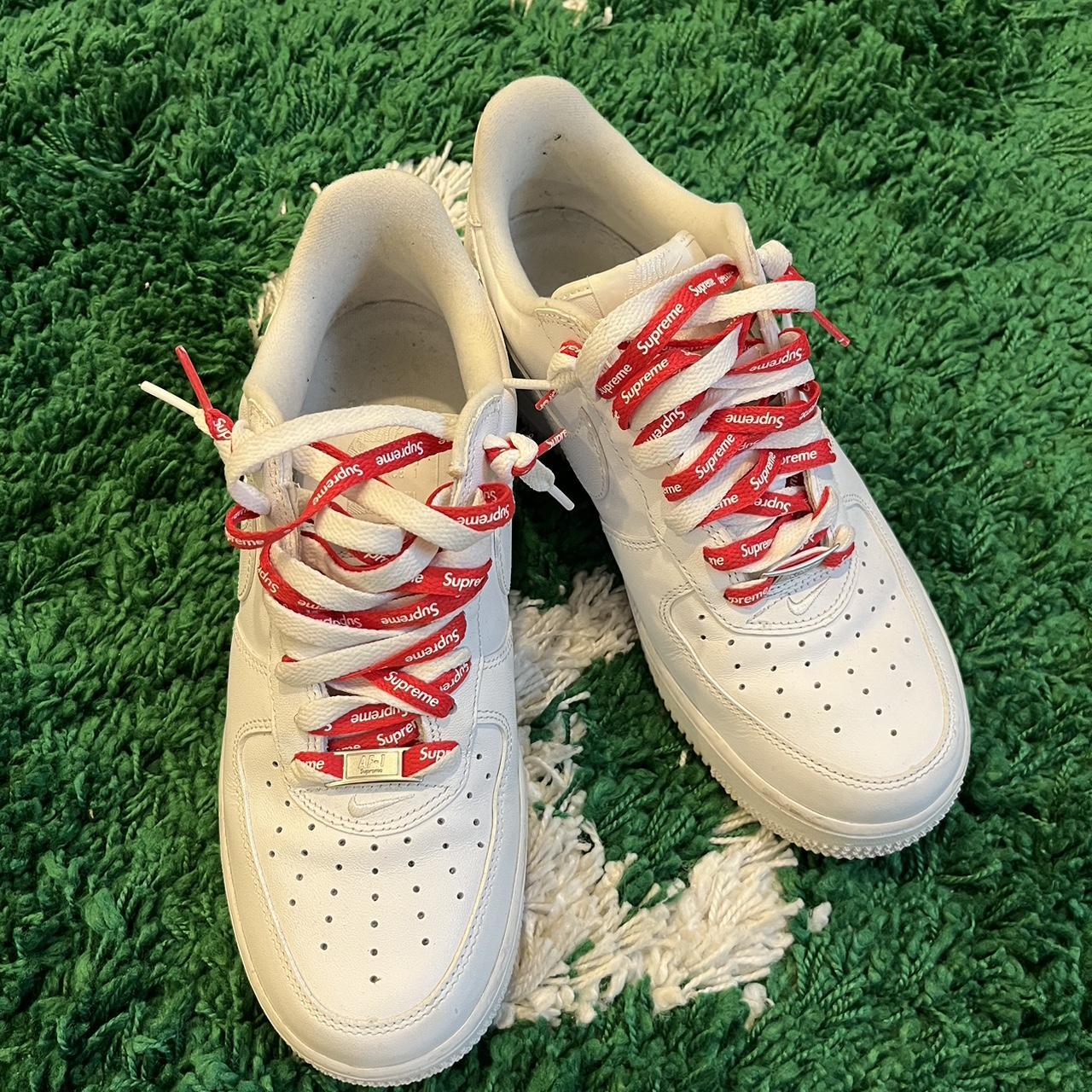 Nike x Supreme AF 1s. Well loved, but still in good... | Depop