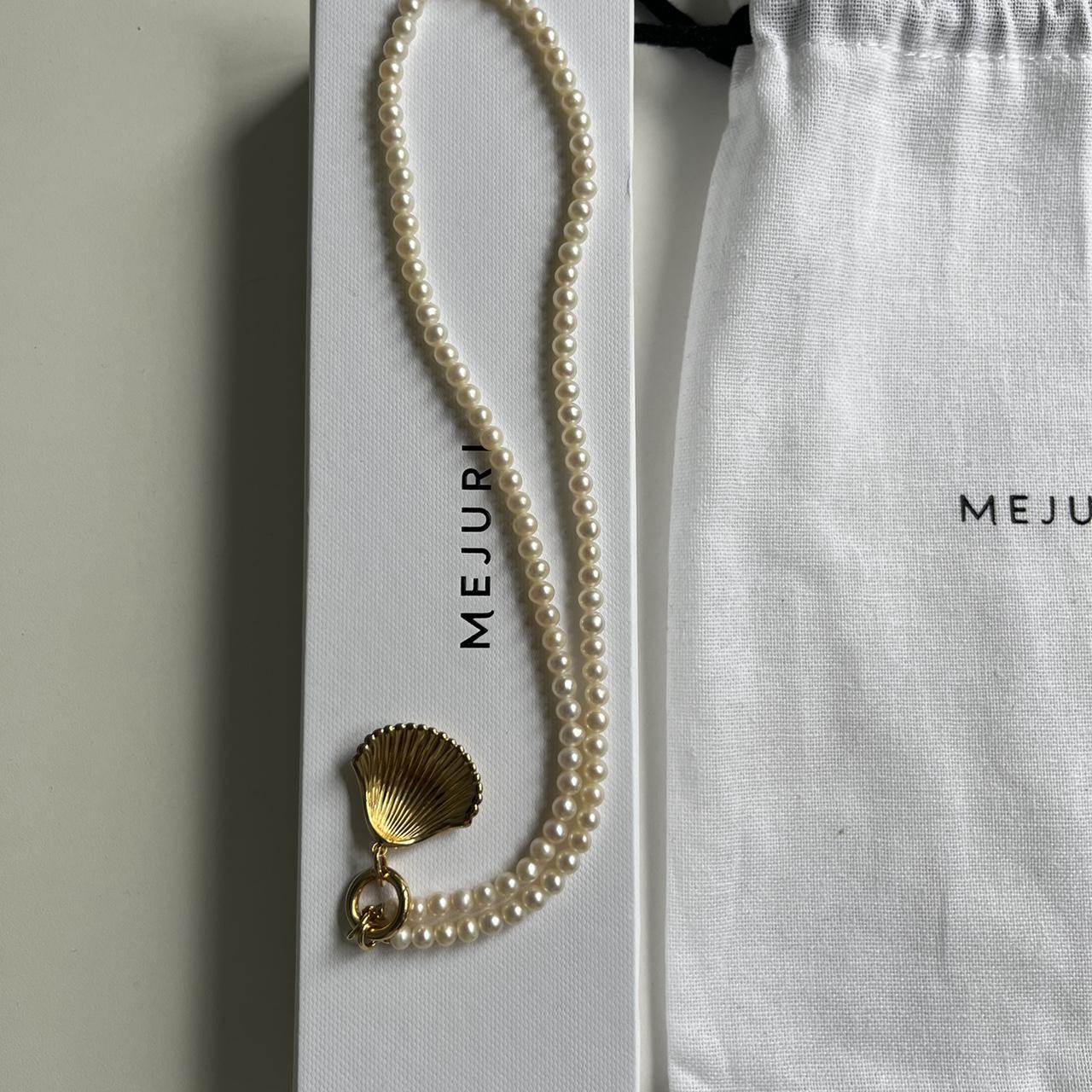 Mejuri shell necklace store