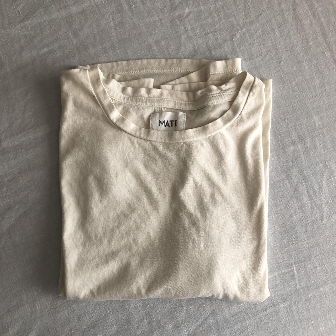 Mate the label organic cotton shrunken tee Lightly... - Depop