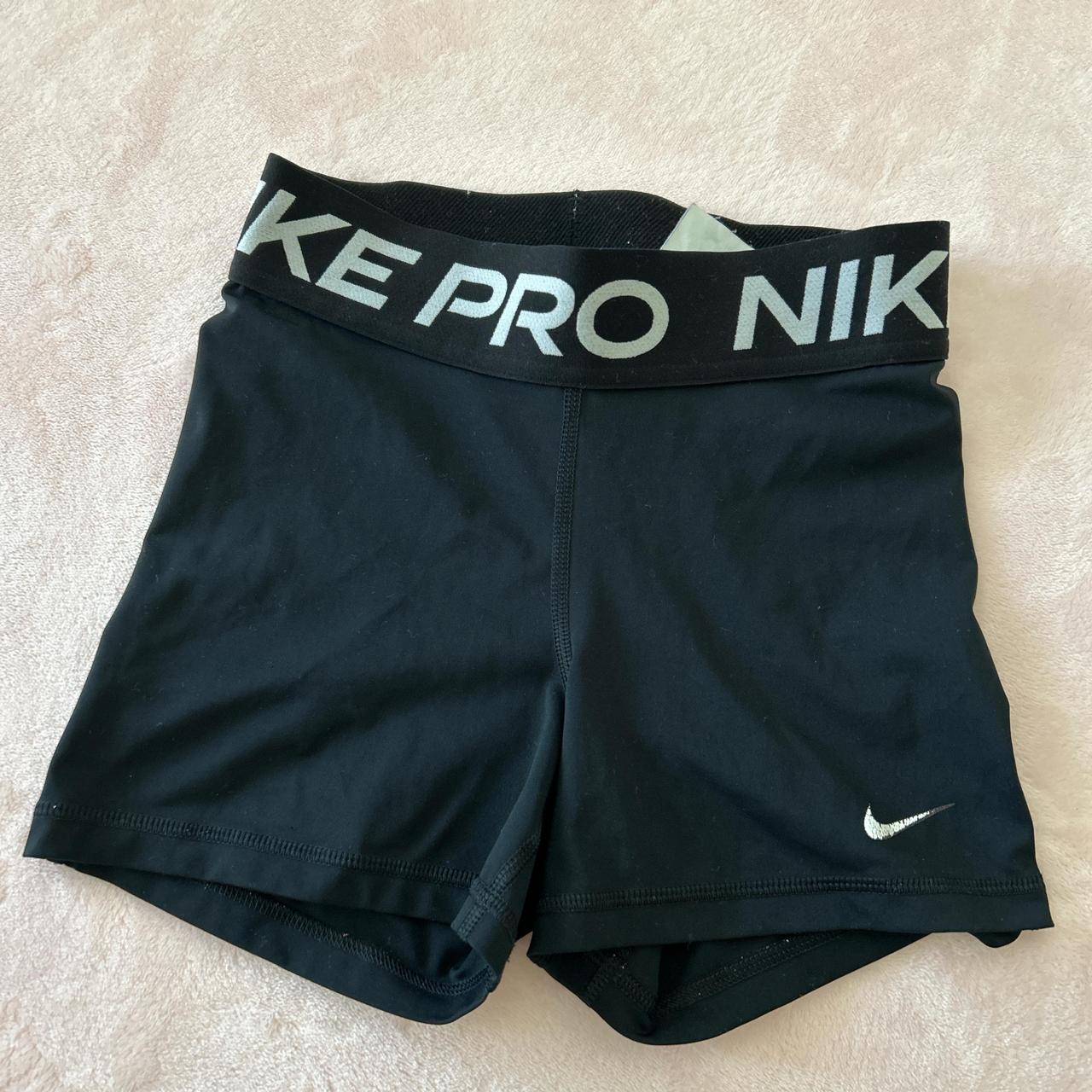 black nike pros ;super stretchy #nikepro #black... | Depop
