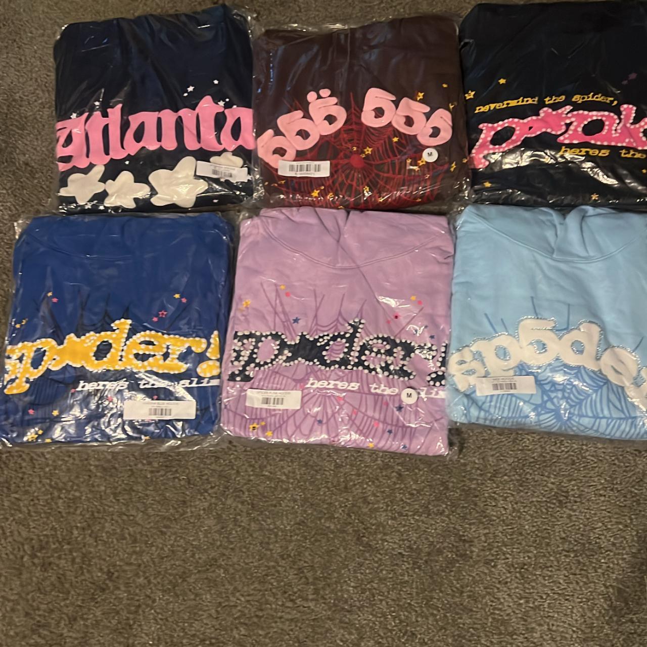 Brand New Sp5der Hoodies!! Various Sizes | Depop