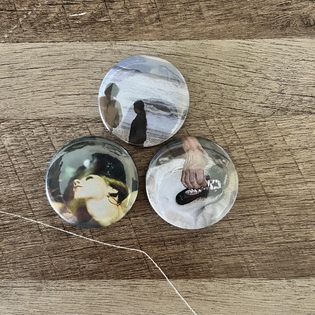 Vintage looking pin set comes with all 3 pins msg me... - Depop