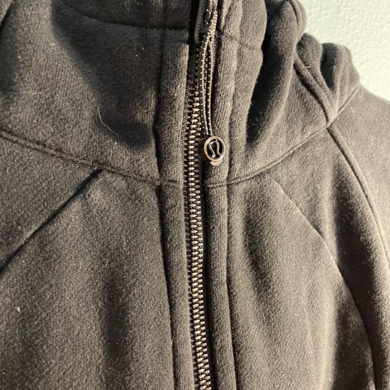 Black Lulu Lemon Jacket! Small paint stain on the... - Depop