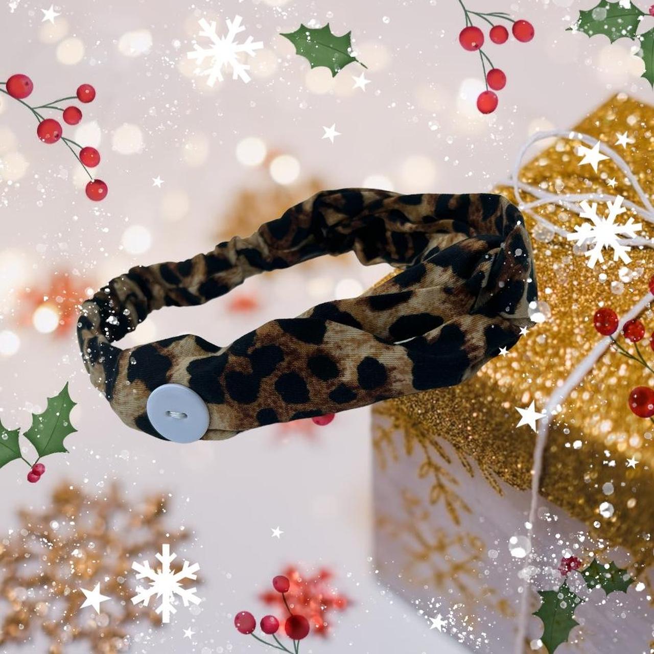 Stretchy Universal Animal Safari Big Cat Print Hair... - Depop