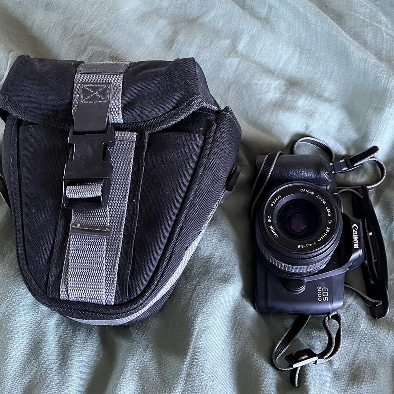 1995 Canon Eos 5000 35mm film camera. Preloved in... - Depop
