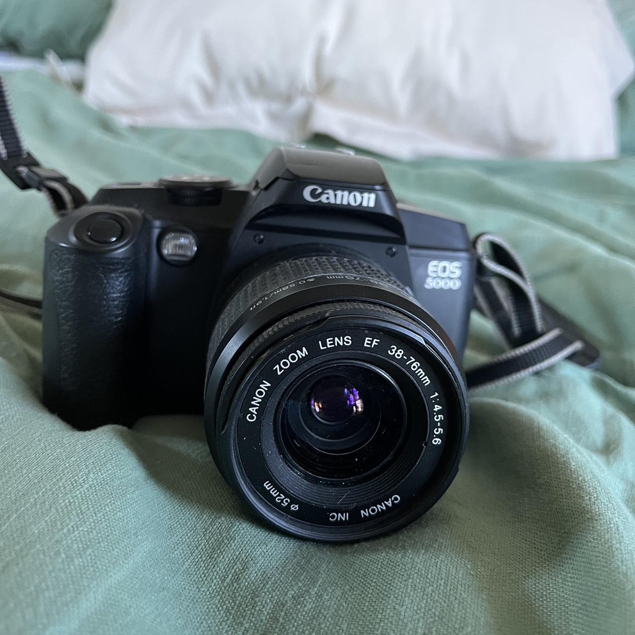 1995 Canon Eos 5000 35mm film camera. Preloved in... - Depop