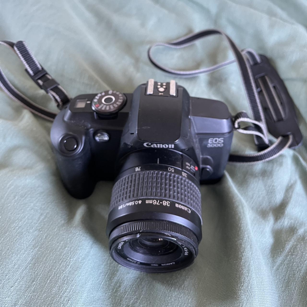 1995 Canon Eos 5000 35mm film camera. Preloved in... - Depop