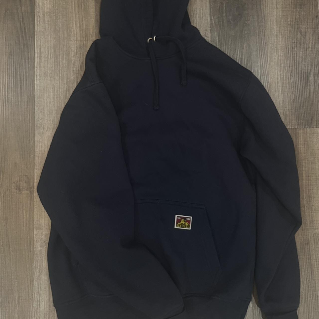Dark Blue Medium Ben Davis Hoodie - Depop