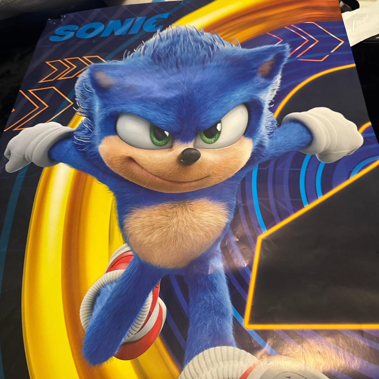 Official Sonic the Hedgehog movie poster... | Depop