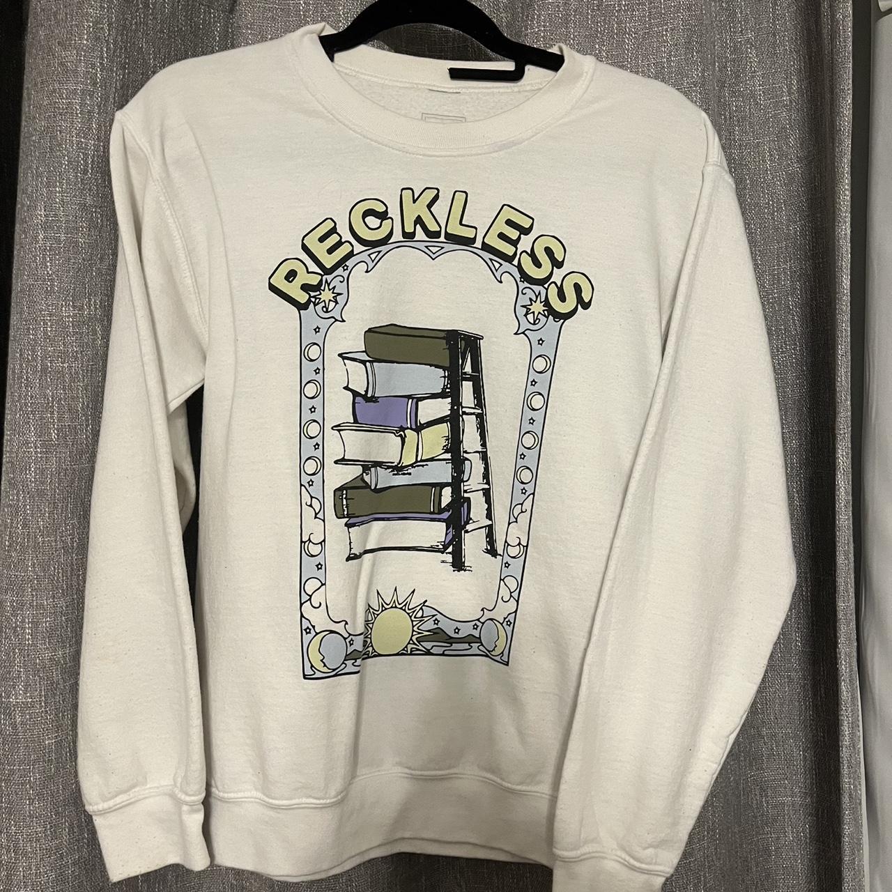 Size small Madison beer merch - reckless crewneck... | Depop