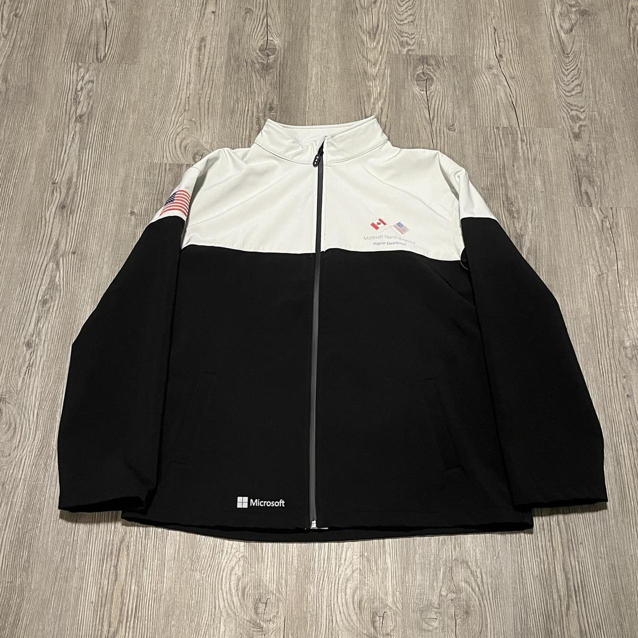 Microsoft Jacket Official Usa /Canada Flag North... | Depop
