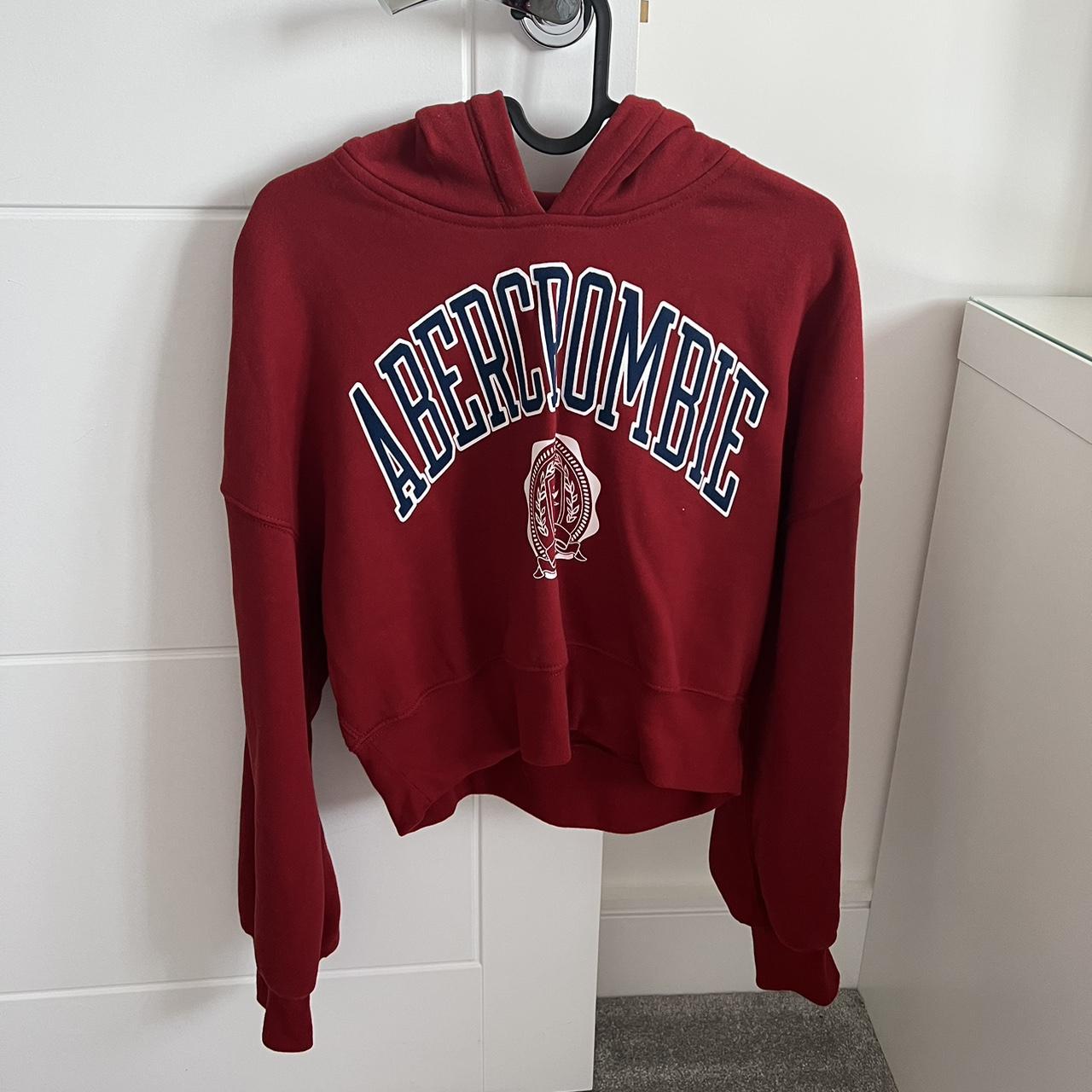 Abercrombie and Fitch hoodie, size XS. Worn once,... - Depop