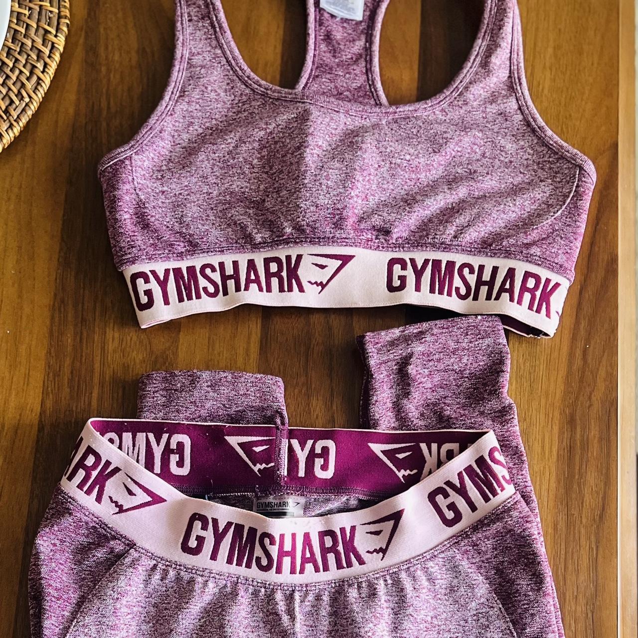 Gymshark sportswear set gym set top is a large but... | Depop