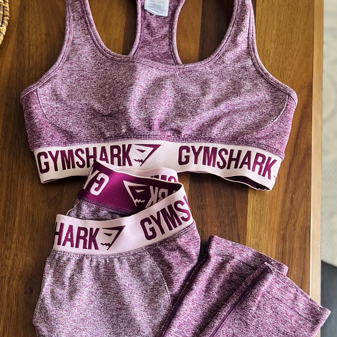 Gymshark sportswear set gym set top is a large but... | Depop