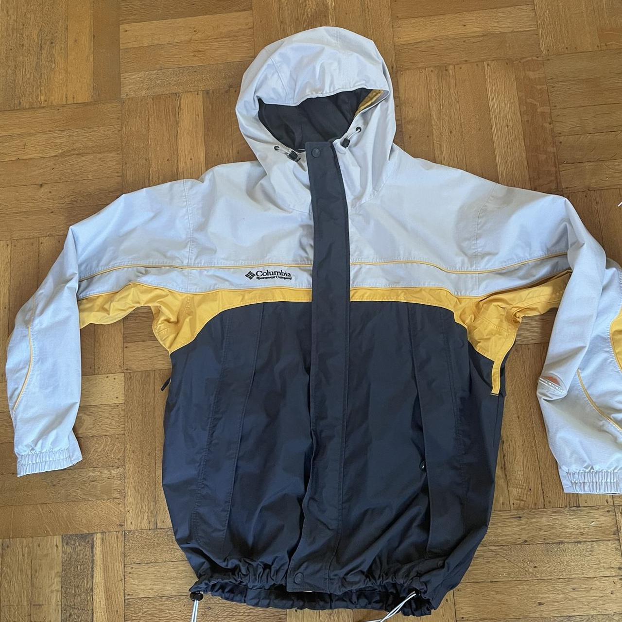 Vintage Waterproof Omni Shield Columbia Rain Jacket - Depop