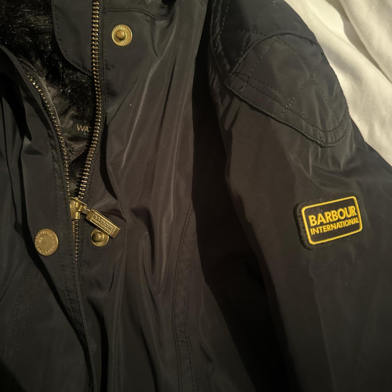 Black Barbour kids jacket waterproof and breathable... - Depop