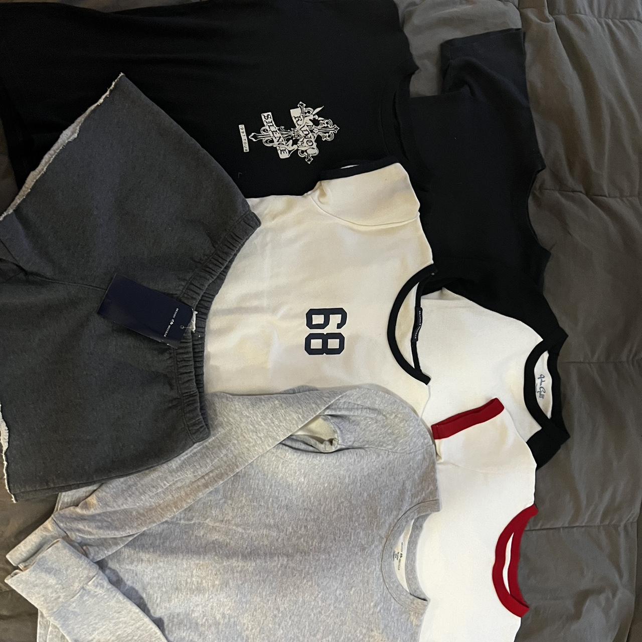 Brandy Melville clothing bundle Includes 6 tops... - Depop