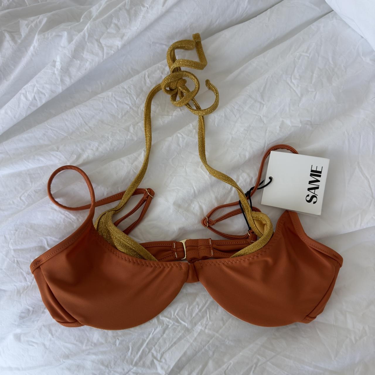 SAME LOS ANGELES BIKINI TOP — double layer bikini... | Depop