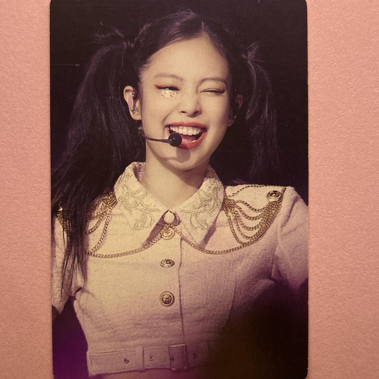 BLACKPINK JENNIE PHOTOCARD - Depop