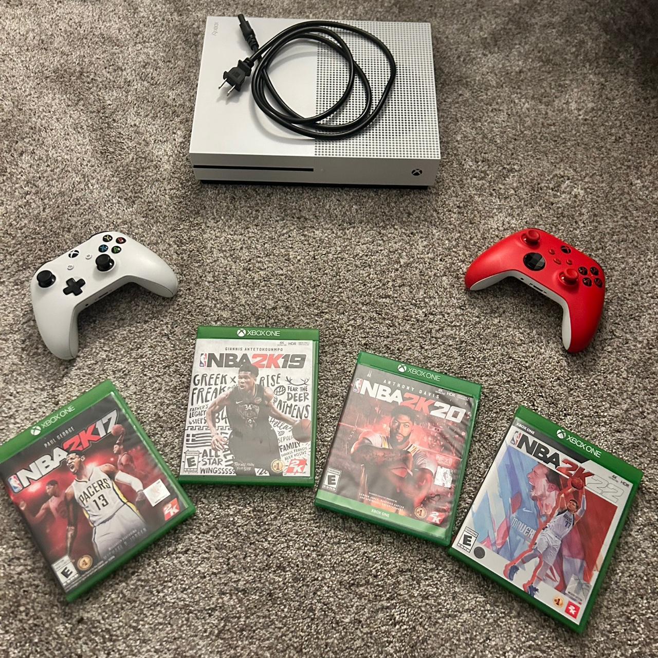 White Xbox One S Used in excellent condition... | Depop