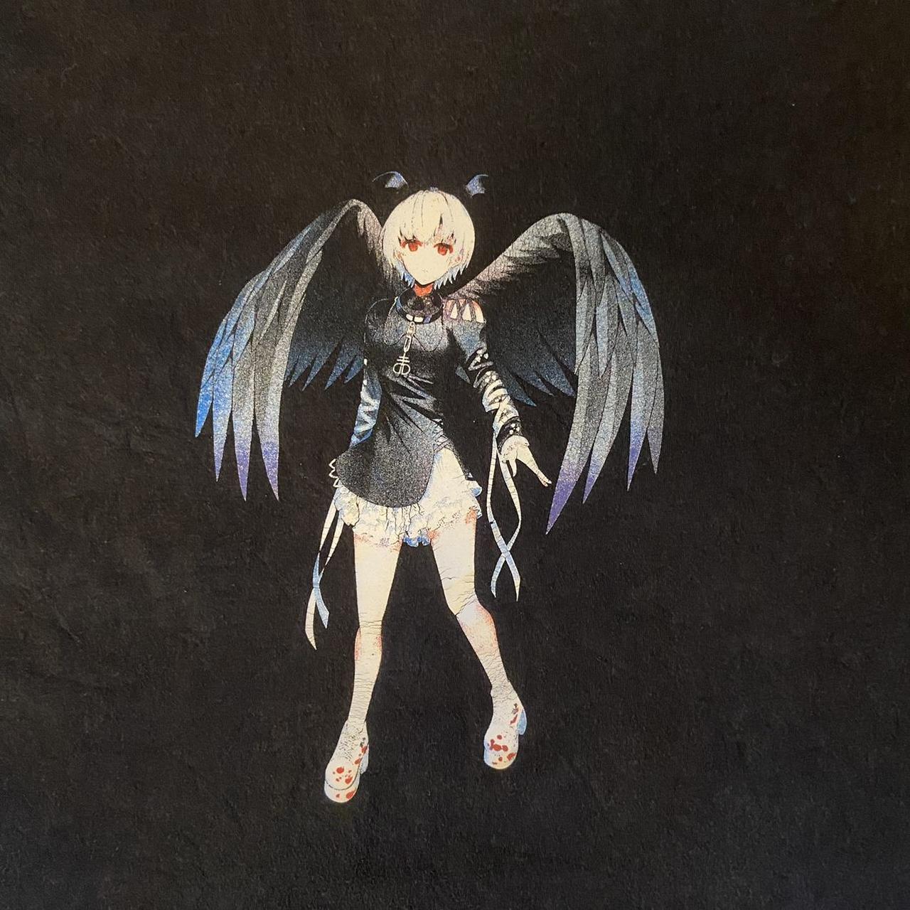 Dropdead Anime Gothic Angel Girl Tshirt Rare Depop