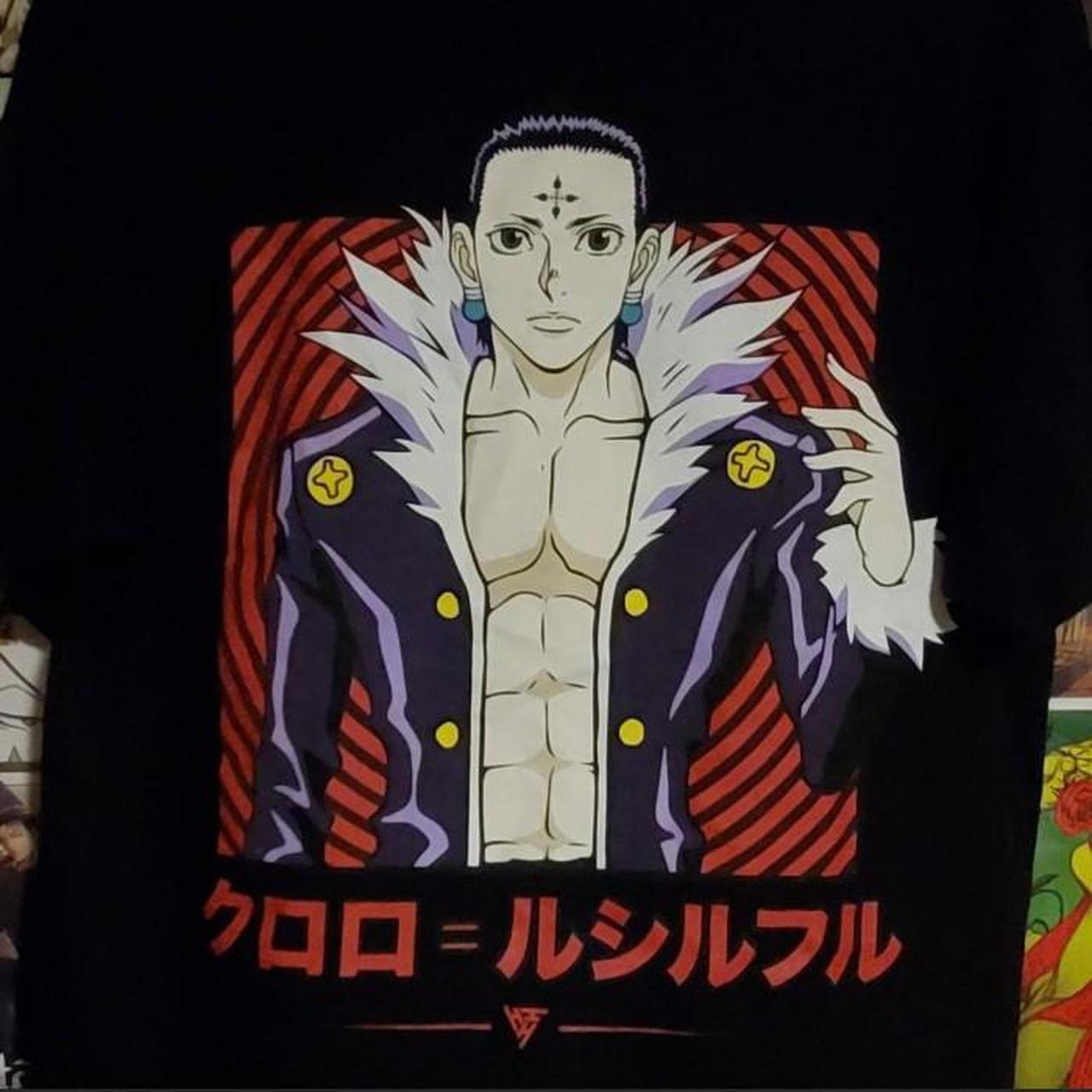 Chrollo hxh hypland tee Size L Unisex fit #hypland... - Depop