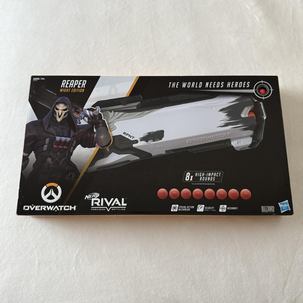 nerf overwatch reaper wight edition | Depop