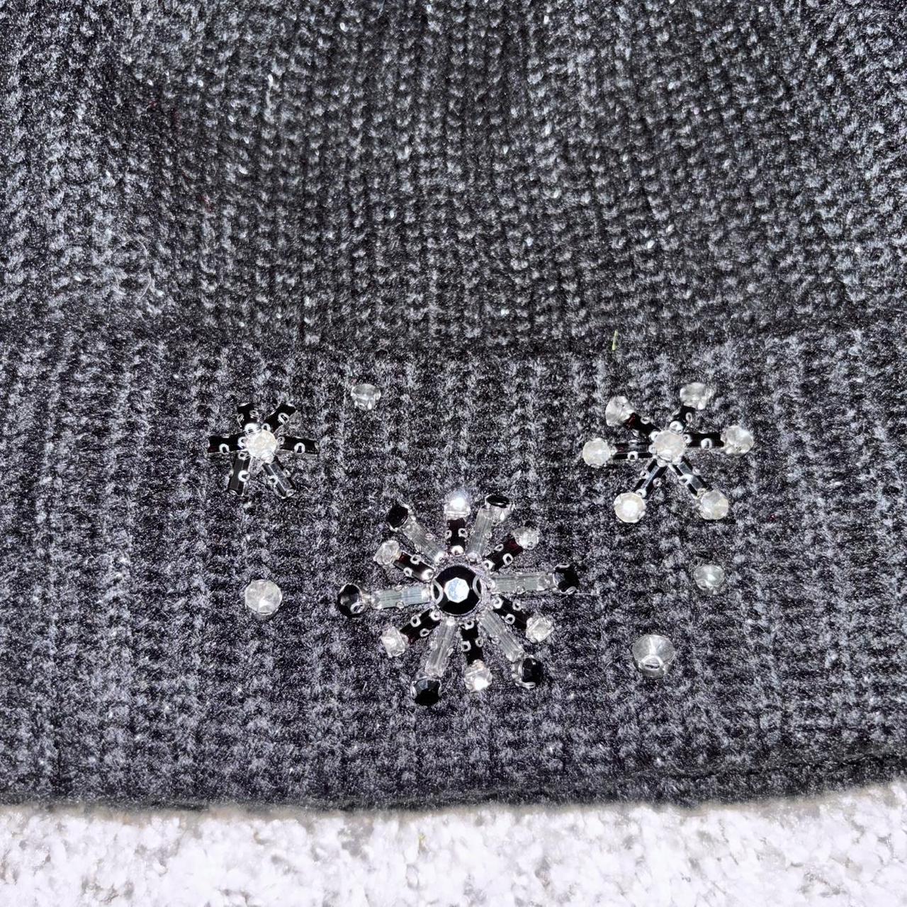 Victoria’s Secret beanie hat with puffball on top... | Depop