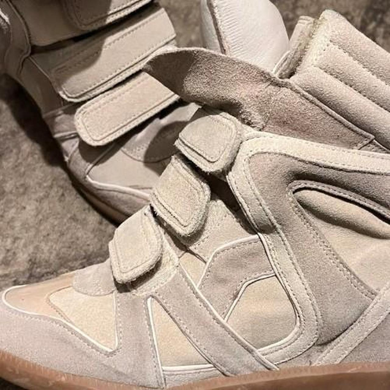 Isabel Marant high-top sneakers Bekett - Depop
