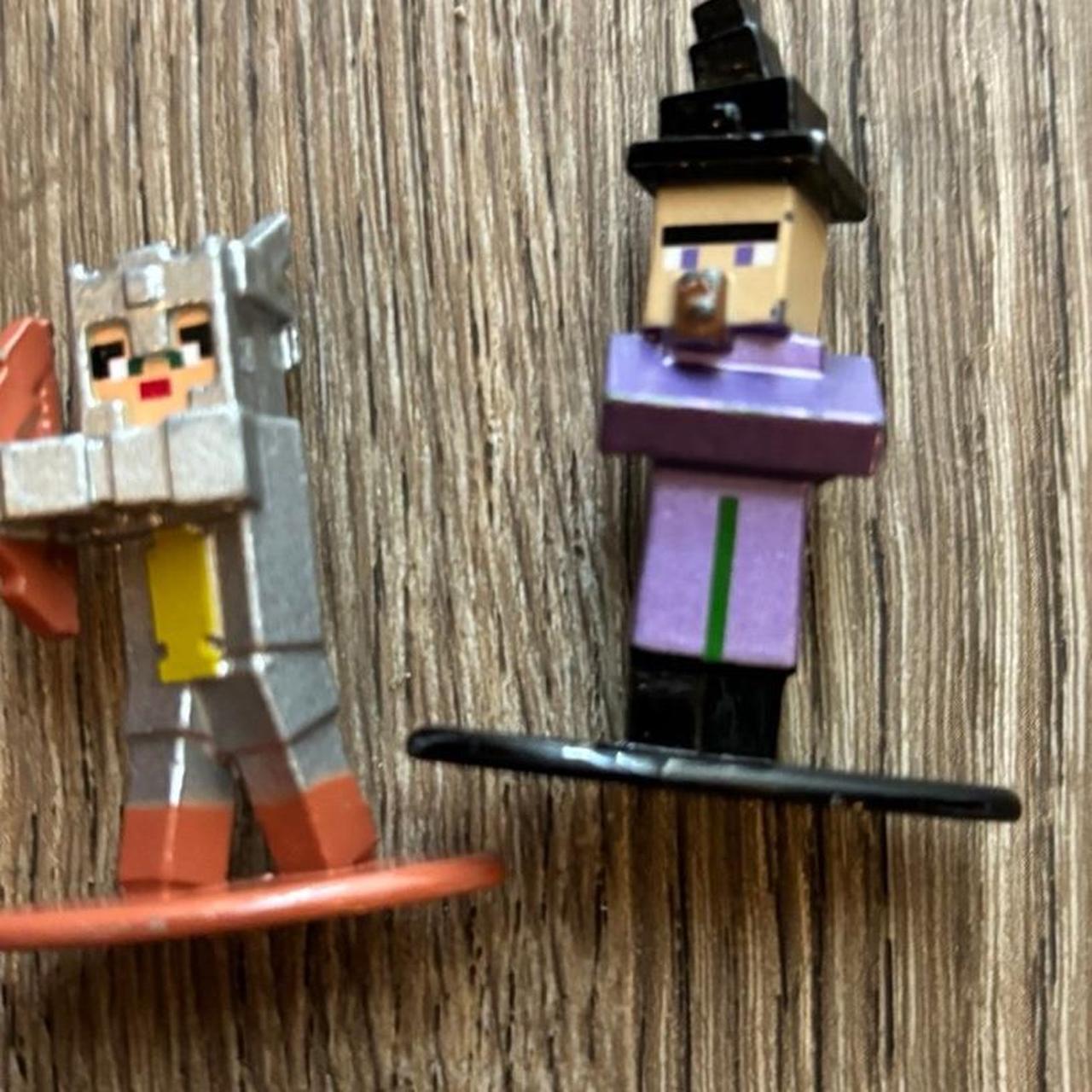 Mini Minecraft character clips - 2 pieces,... - Depop