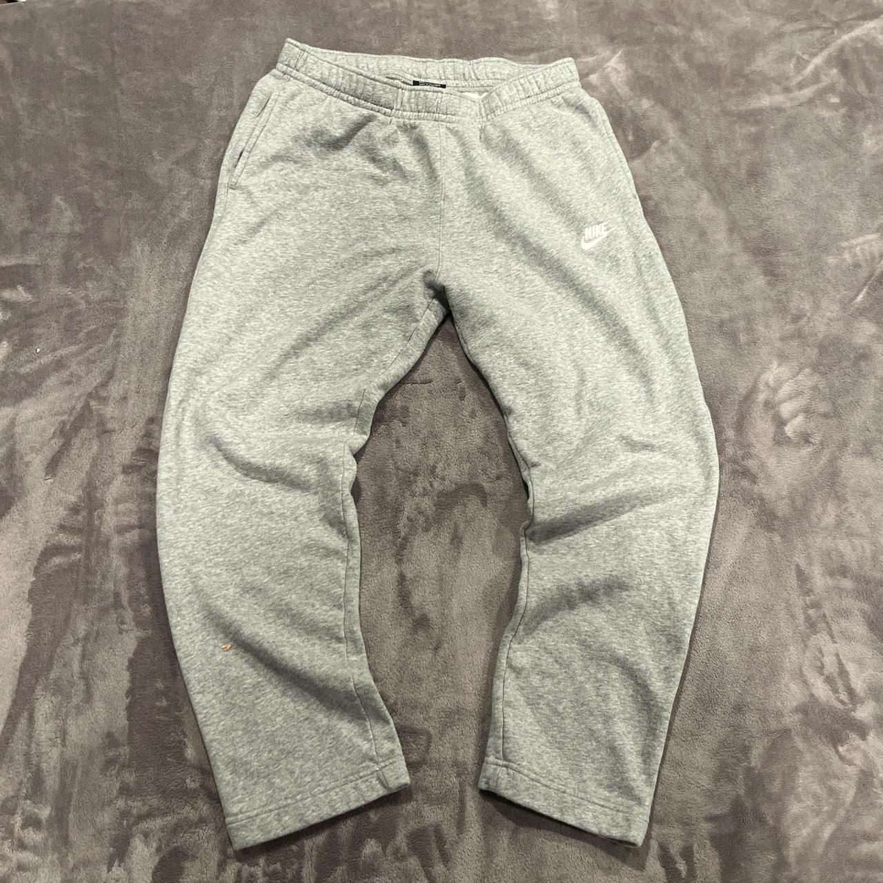 Grey Nike sweatpants - Depop