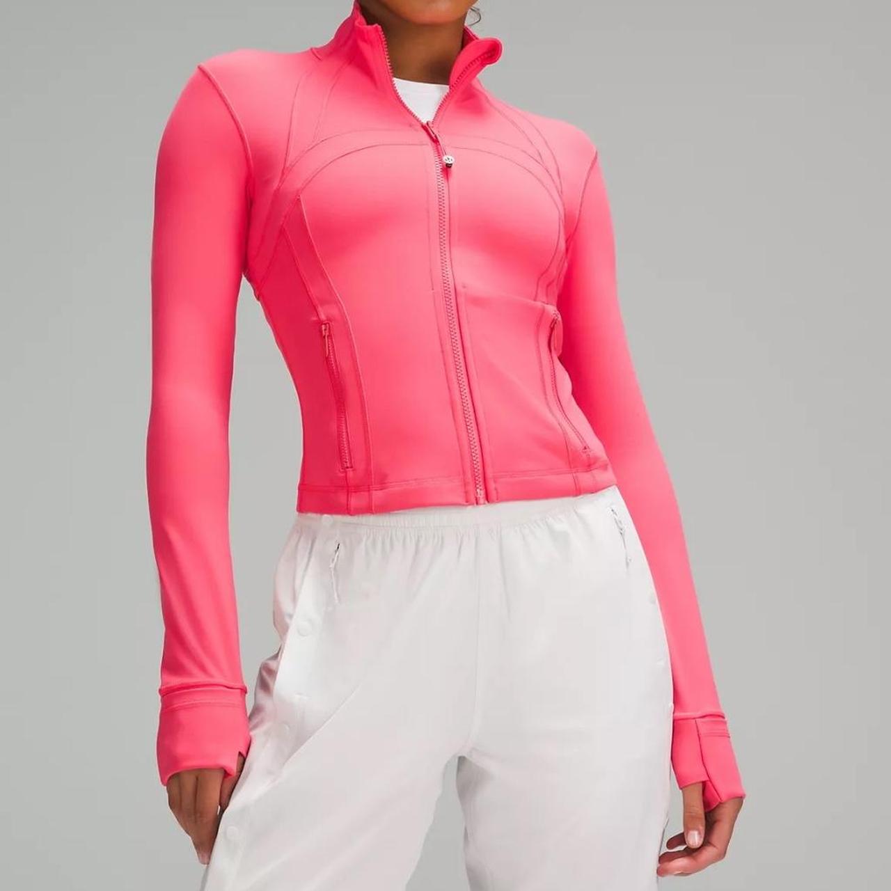 Lululemon pink speed up jacket - Depop